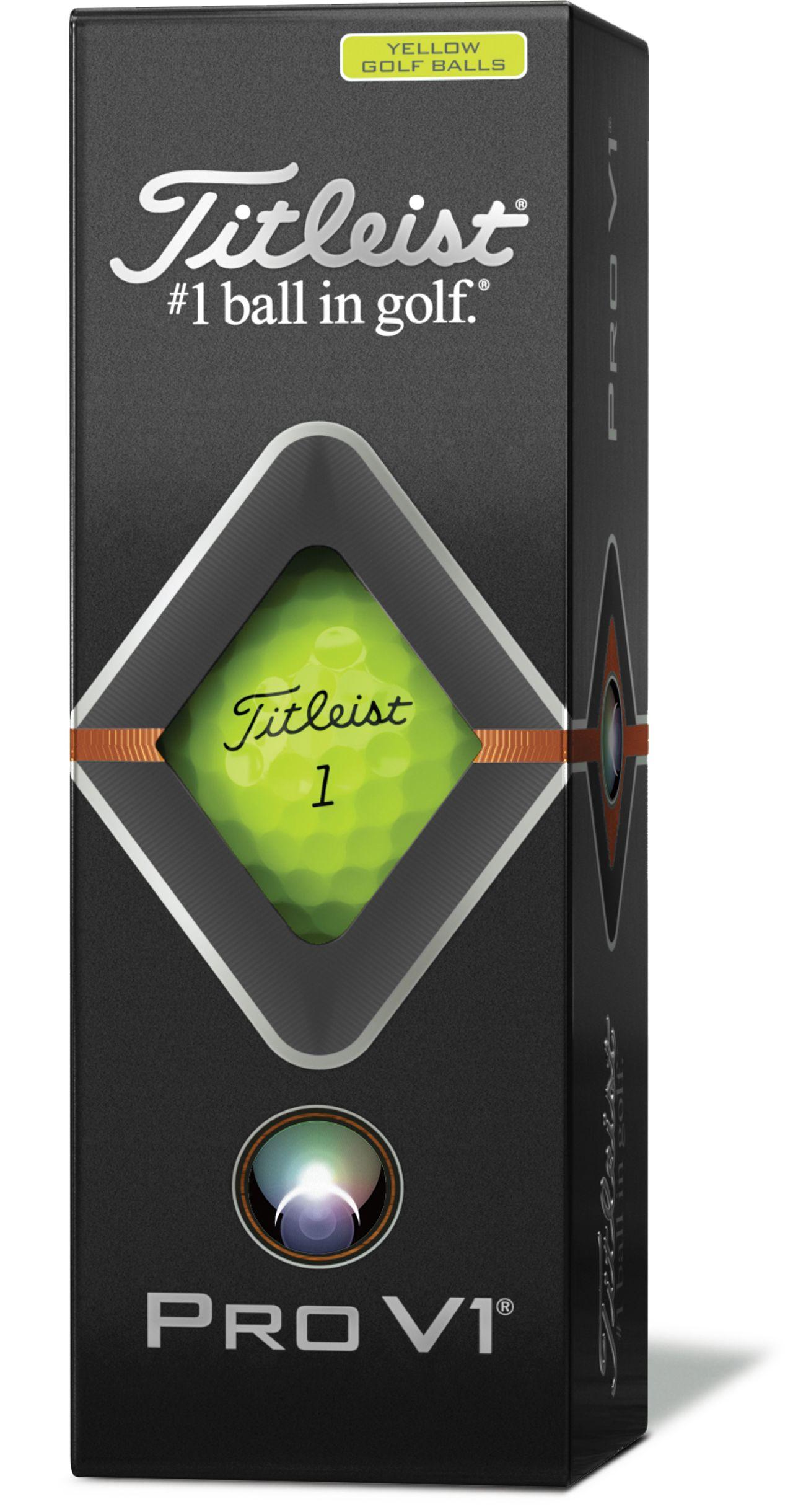 Titleist Pro V1 YELLOW Golf Ball